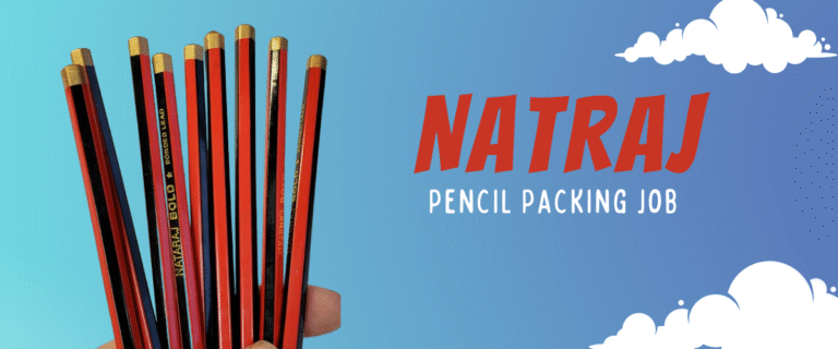 Natraj Pencil Packing Job in India - natrazpencilspacks.in